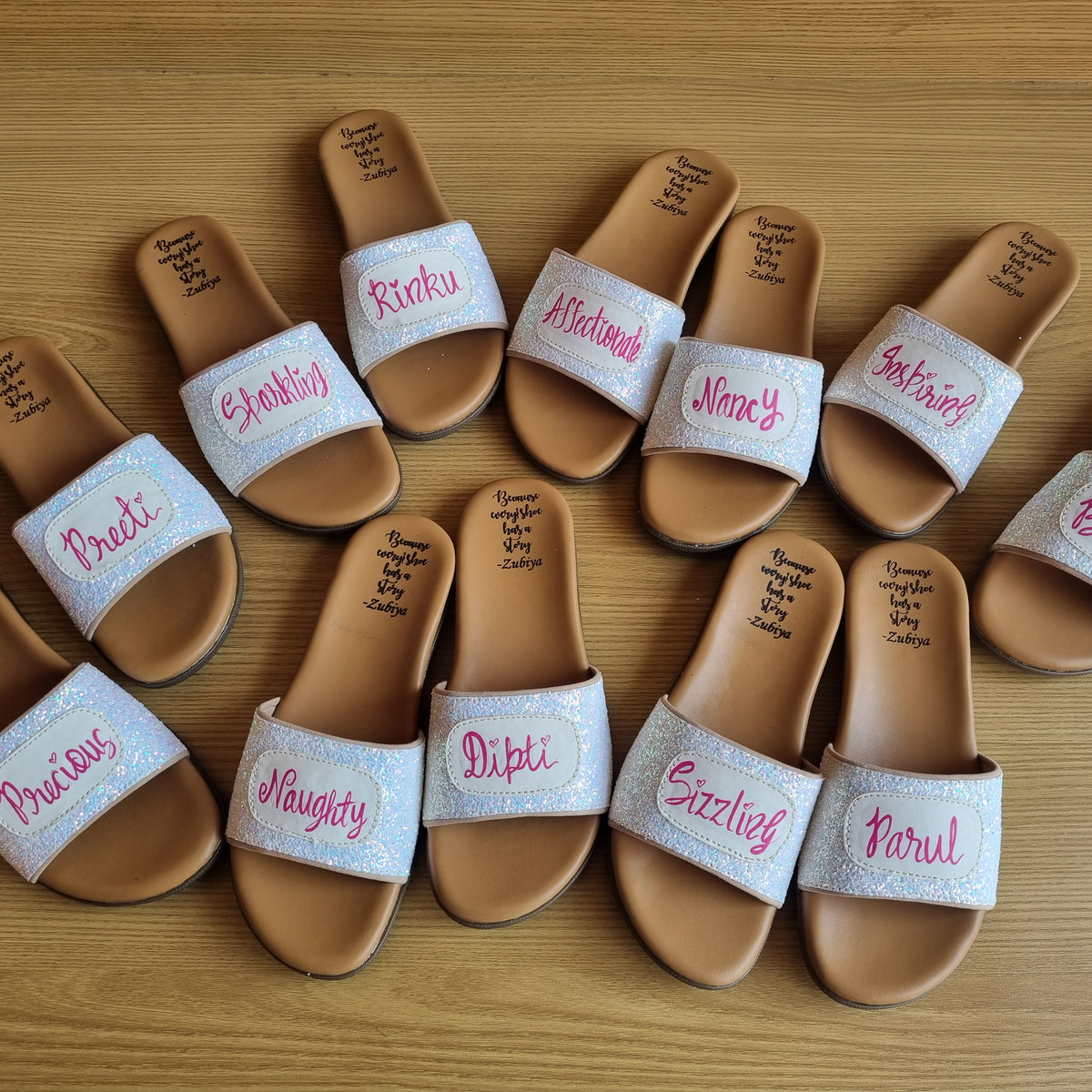 Name sliders Customisation in bulk – zubiyastore