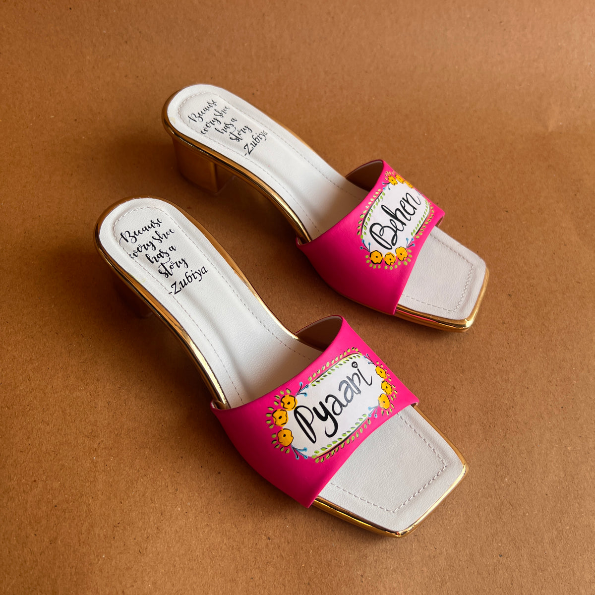 Pyari behen hot pink Heels – zubiyastore