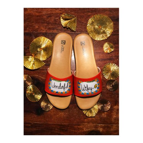 hanpainted,zubiyashoes,bridalshoes,mehendishoes,unique shoes,quirky ...